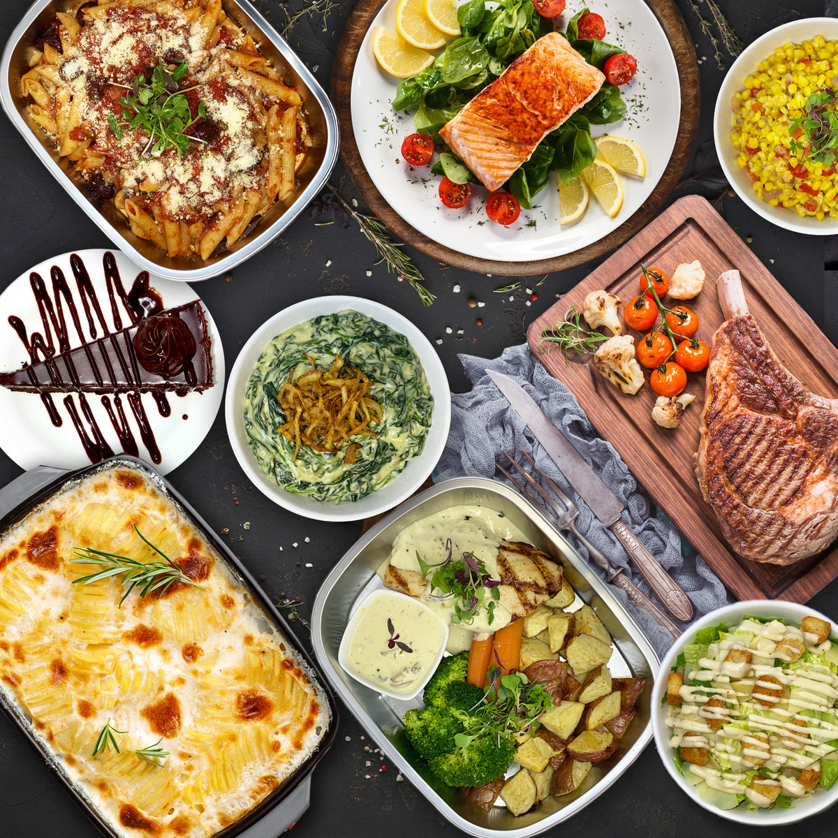 Deluxe Dinner Catering Package (Serves 10) – NOORtoGO